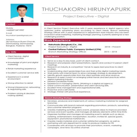 RESUME | PDF | Business Administration | Business