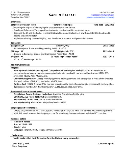 Akshay Anand Resume | PDF