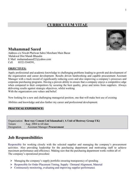 CV RAJINDER | PDF