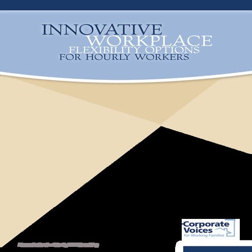 Innovative Workplace Flexibility Options for Hourly Workers | PDF