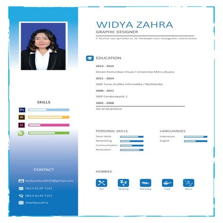 Cv widya zahra new | PDF
