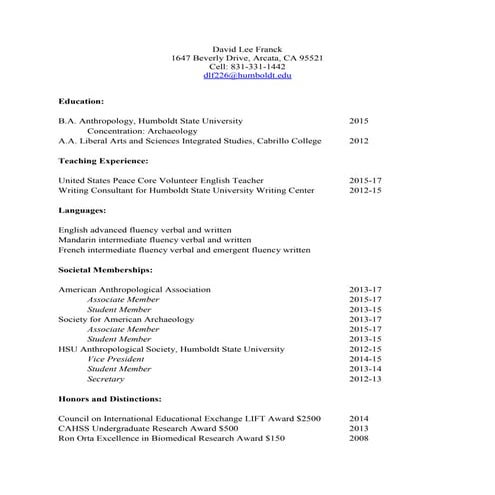 Cv (xi' an fantasy) | PDF