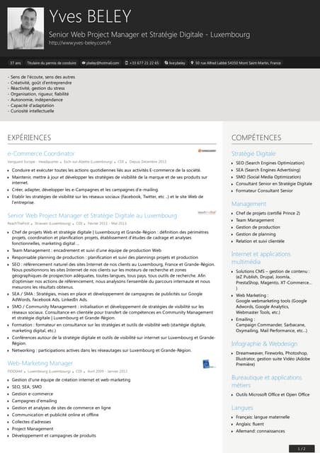 Yves Beley presentations