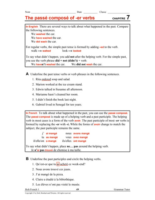 Negation Expressions in French | PPTX