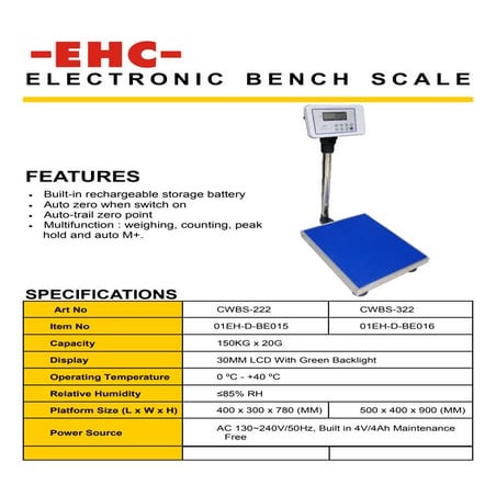 CWBS-222, CWBS-322 | PDF