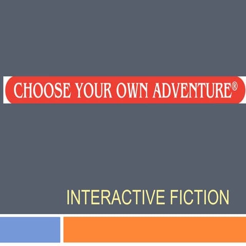 Cw choose yourownadventure | PPT