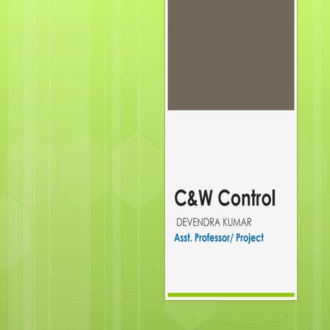 CW Control at divisional level railway.pptx