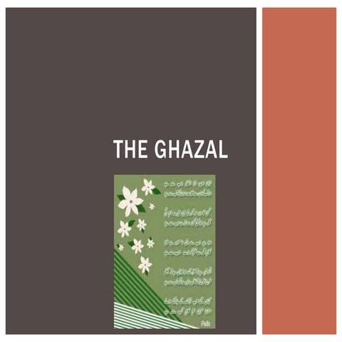 Cw ghazal | PPTX