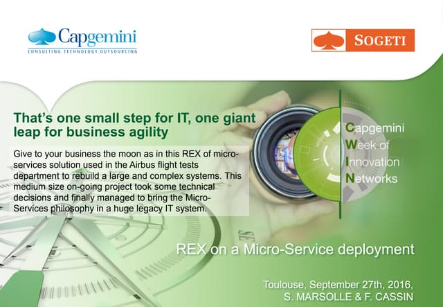 Cwin16 tls-a micro-service deployment - v1.0 | PPT Cwin16 tls-a micro-service deployment - v1.0 | PPT
