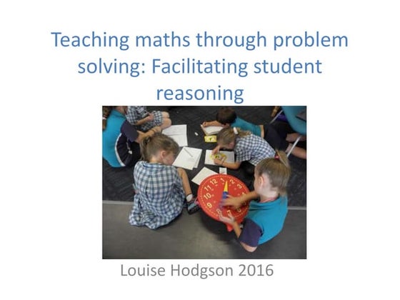 Mathematics teaching that make sense | PPT