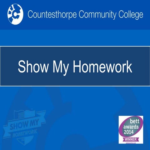 Show My Homework | PPTX