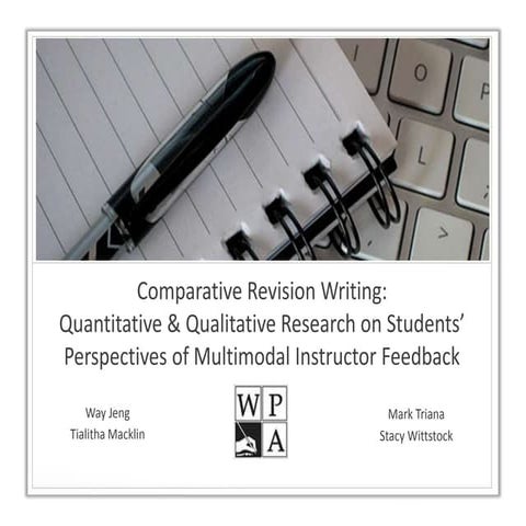 Cwpa 2016 comparative revision writing | PPT