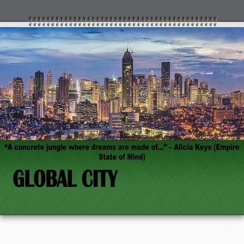 CW ppt 9 Global City.ppt a study on the global cities | PPT