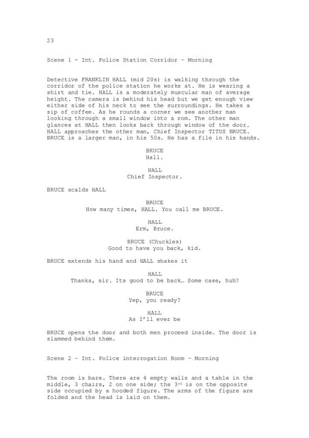 Production script (2) | PDF