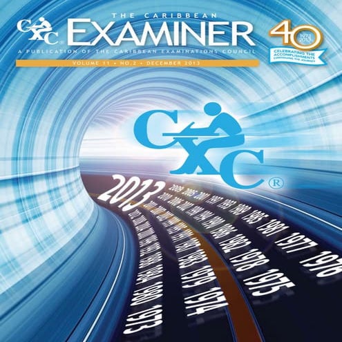 The Caribbean Examiner - The History of CXC | PDF