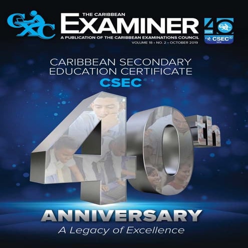 CXC Caribbean Examiner October 2019 | PDF