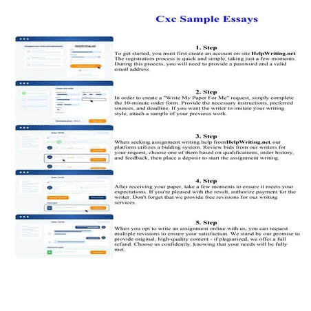Cxc Sample Essays | PDF