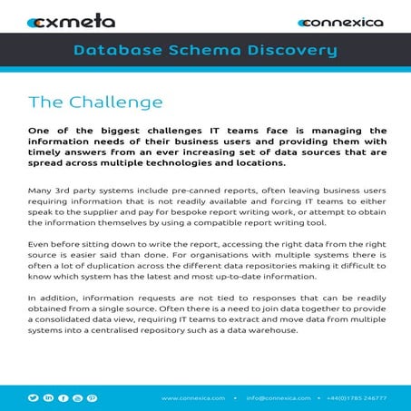 CXMETA Overview | PDF