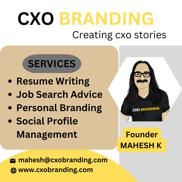 CXO BRANDING.pdf | Career Advice | Careers