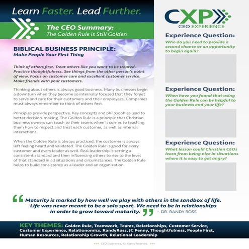CEOs Company Wide Assessment | PDF