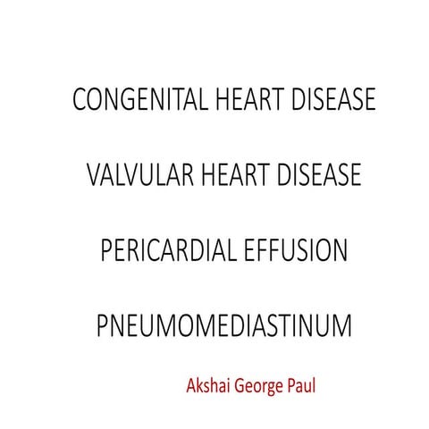 Cxr of common heart pathology agp | PPTX