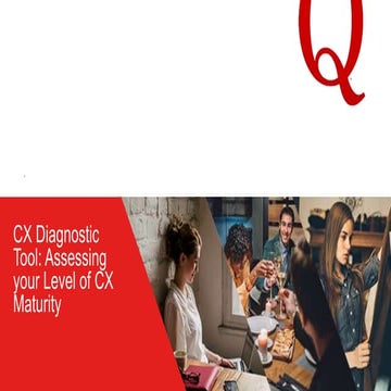 Webinar: Assessing your level of CX maturity with Vicky Katsabaris | PPTX