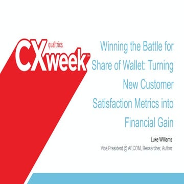 Winning the Battle for Share of Wallet | PPTX