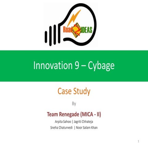 Cybage team renegade (mica-ii)_3rd_nov_2012 | PPTX