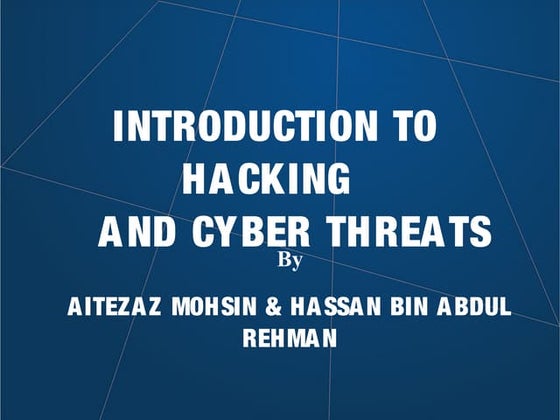 Cybercrime (Computer Hacking) | PPTX | Crime & Harmful Acts to ...