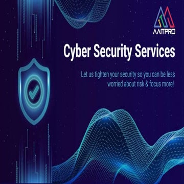 Cyber security services at reasonable prices | PPTX