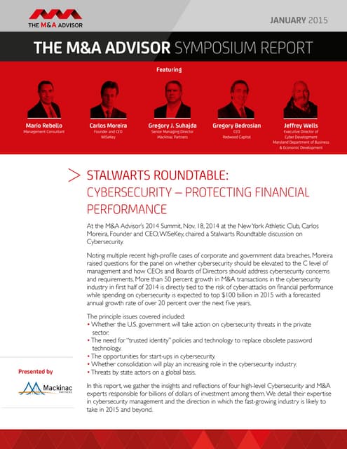 The Future of Cybersecurity | PDF | Technology Industry | Industries