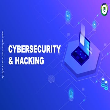 Cyber-Security & Hacking | PPT
