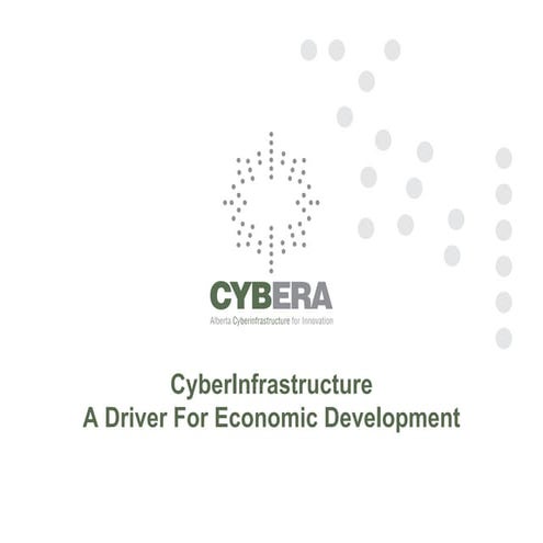 Cybera - Space Day Ecomonmics | PPT