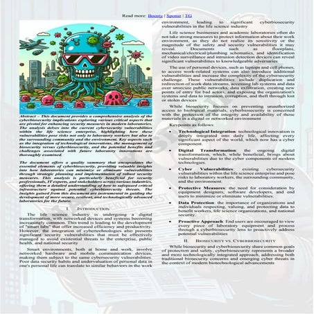 Cyberbiosecurity Frankenstein. When Hackers Get Bored of Your Bank ...