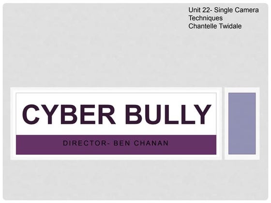 Cyber Bully | PPT