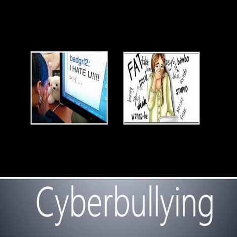 Cyberbullying | PPTX