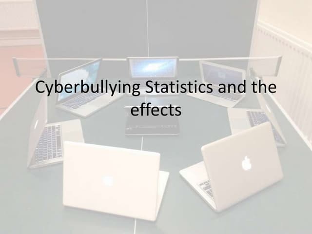 Bullying in social media presentation | PPTX