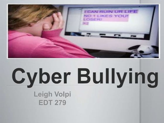 Cyber bullying powerpoint | PPT