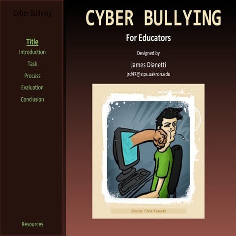 Cyber Bullying Webquest | PPT