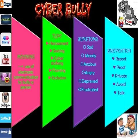 Cyber bully slide | PPTX