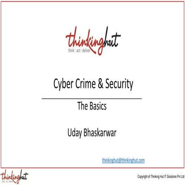 Cyber crime | PPTX
