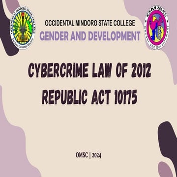 Anti-Online Sexual Abuse or Exploitation of Children (OSAEC) and Anti ...