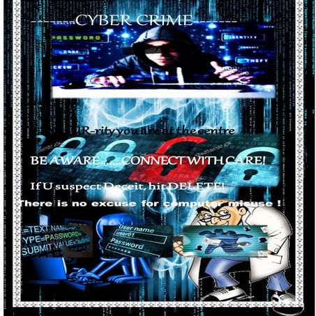Cyber crime poster | DOCX