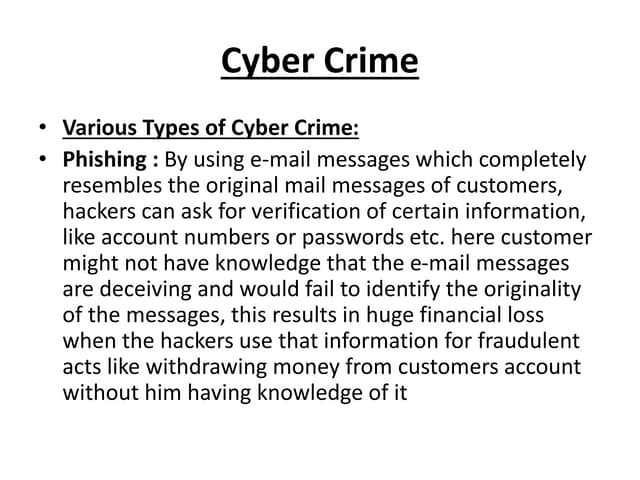 Cyber Crimes And It Act.pptx