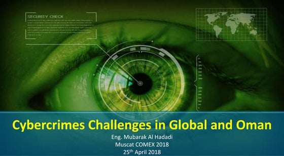 cyber crime it presentation | PPT