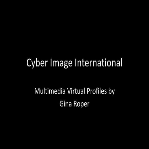 cyber image international slideshow | PPTX