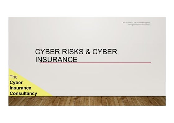 Cyber Risk and Marine Insurance | PDF