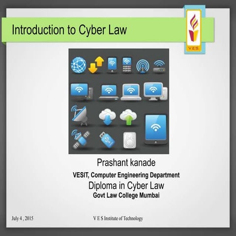 cyber law introductory Information on cyber Law | PPT