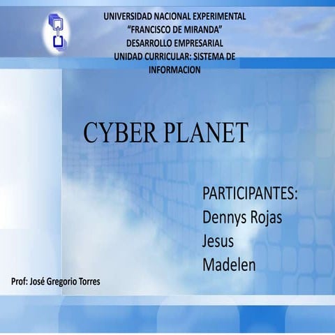 Cyber planet | PPTX