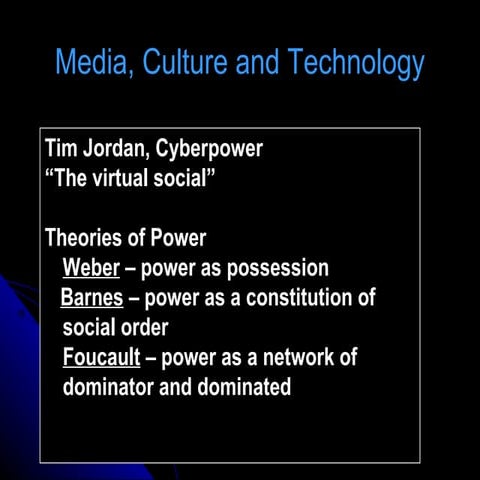 Cyberpower | PPT